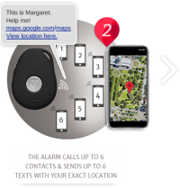 Live Life Personal Mobile Medical Alert Pendant