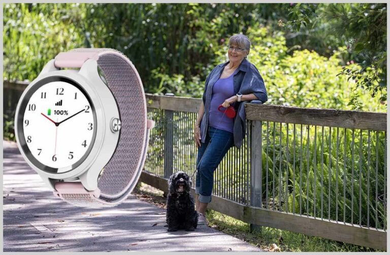 LiveLife Watch Alarm With Fall Detect, Hands Free & GPS.